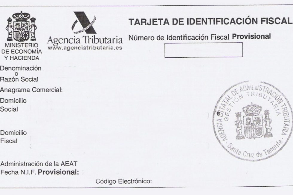 Diferencias entre NIF provisional y definitivo - Serra Piera Asesoria Gandia